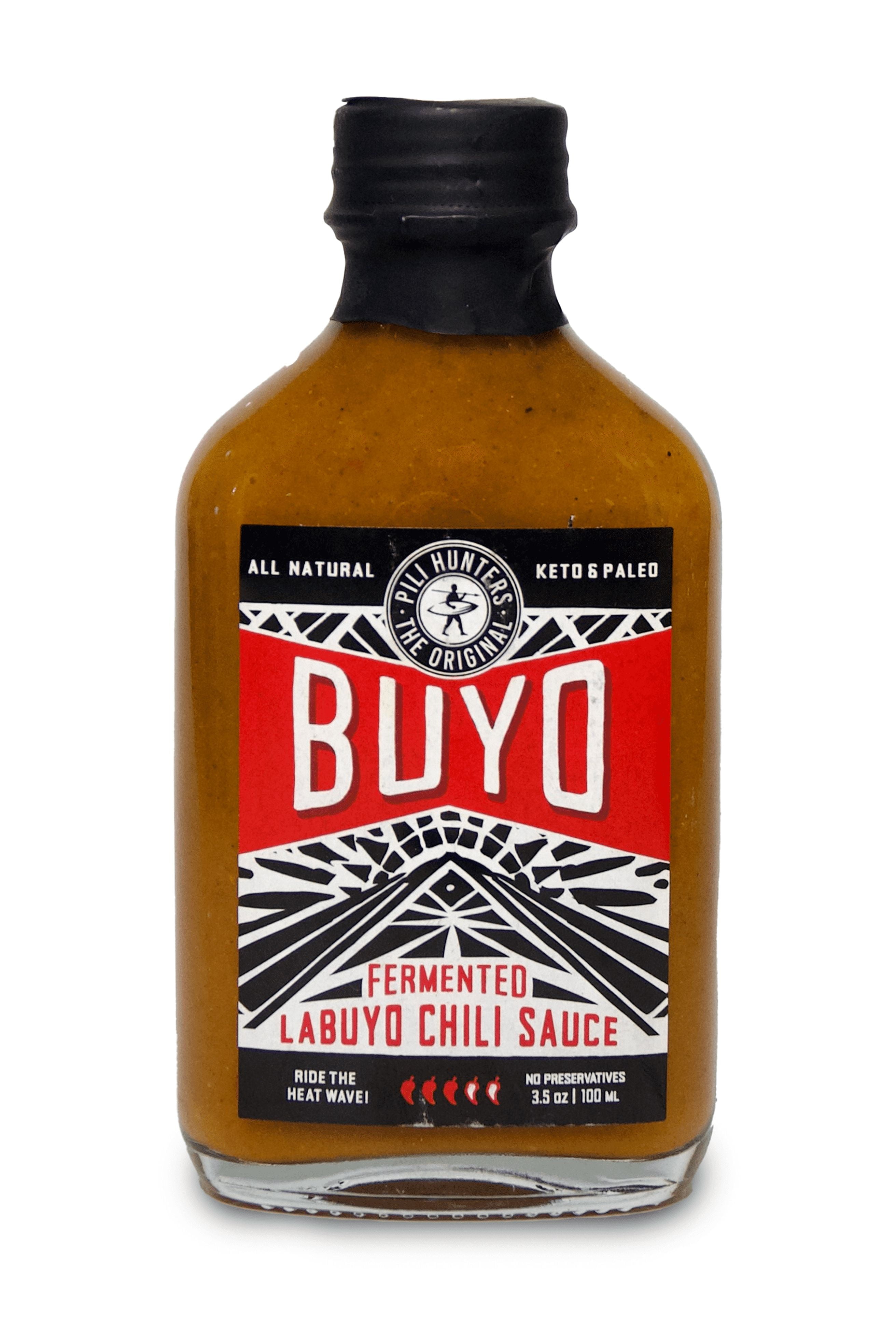 Pili Hunters Labuyo Fermented Hot Chili Sauce - Keto, Paleo & Vegan ...