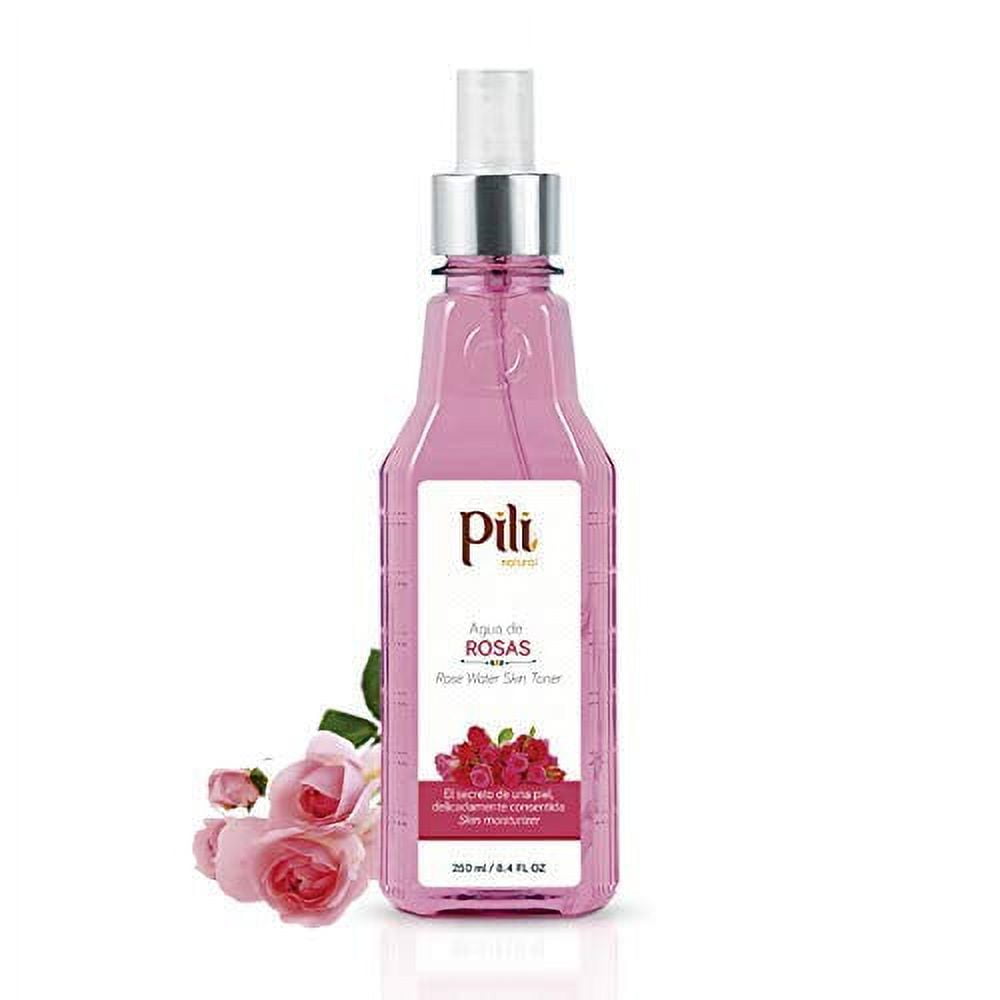 Pili Rose water, facial toner for sensitive skin. Refreshes, tones and ...