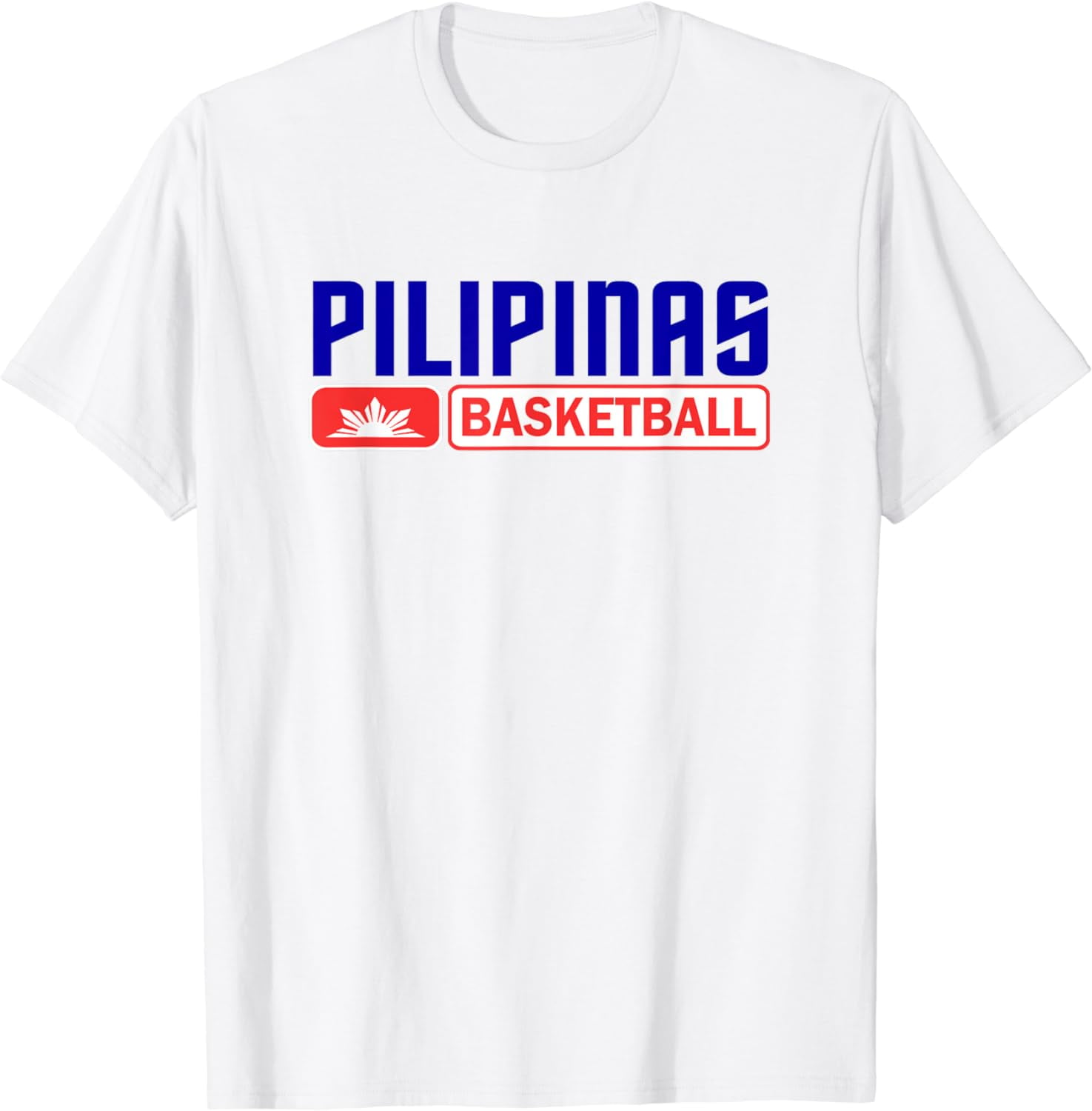 Pilipinas Basketball Wear, Gilas Pilipinas Casual Tee T-Shirt - Walmart.com