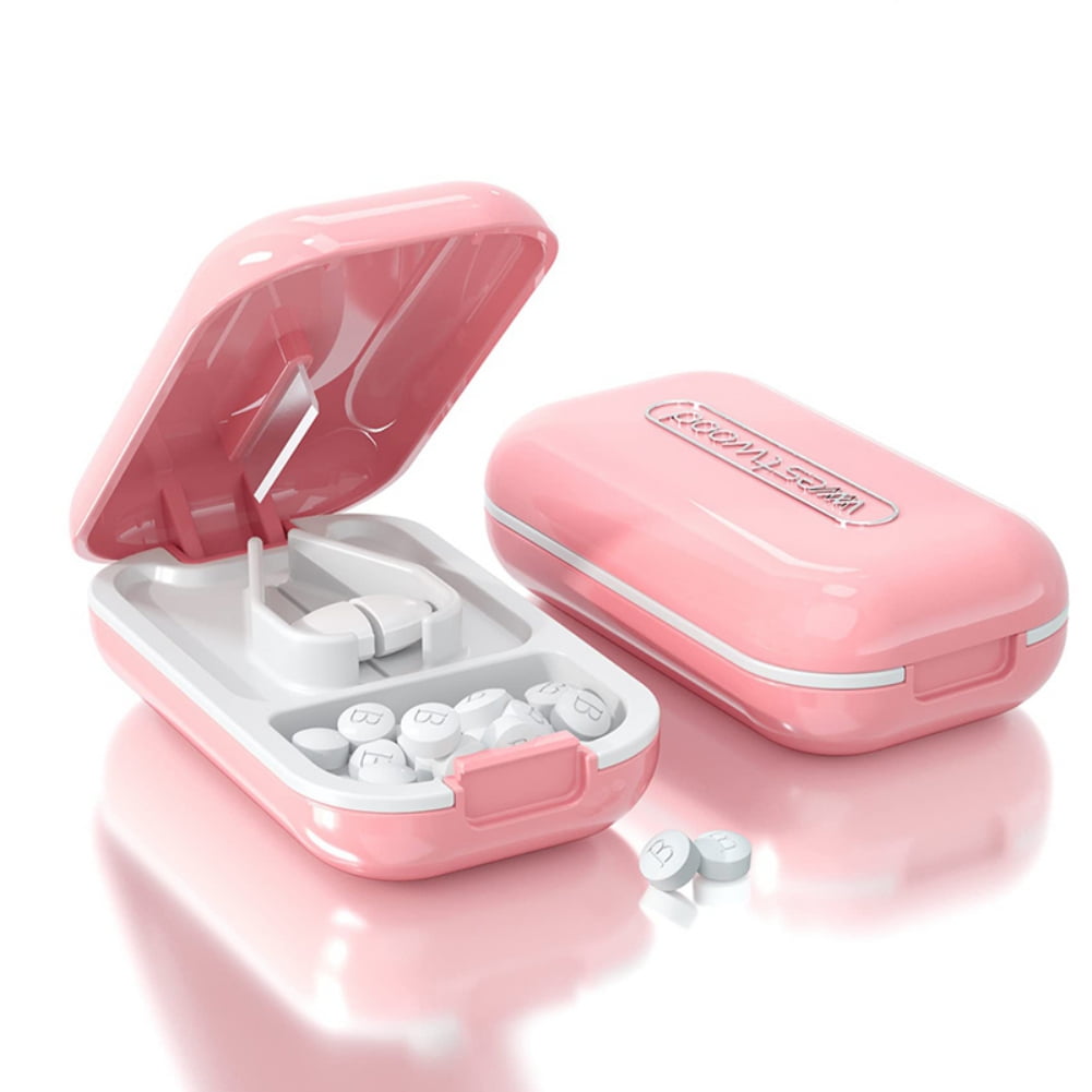 "Wisremt Pill Cutter, Stainless Steel Blade, Pill Crusher and Splitter ...