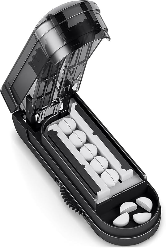 Pill Cutter Splitter for Cutting Multiple Pills, Adjustable Pill Cutter ...