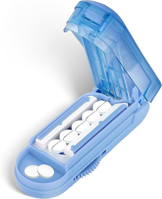 Pill Cutter Splitter for Small and Tiny Pills, Multiple Pill Cutters ...