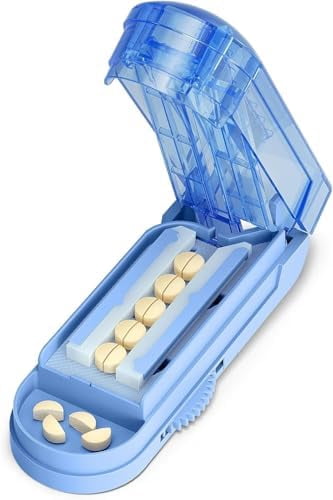 Pill Cutter Splitter for Small and Tiny Pills, Professional Adjustable ...