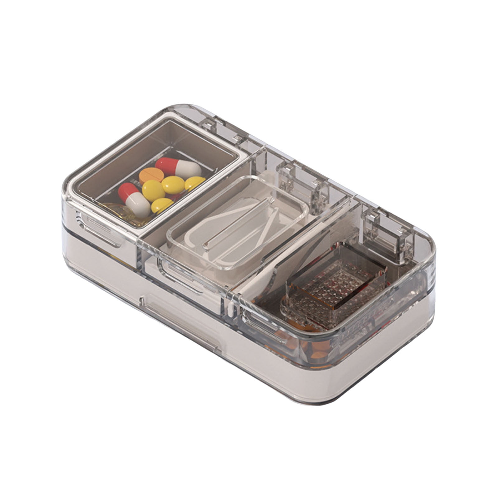 Pill Cutter for Small or Large Pills - The Multiple Pill Splitter Ever ...