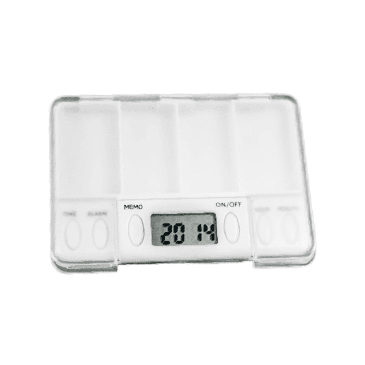 Pill Dispenser Container Alarm Clock Taking Medicine Reminder Smart ...