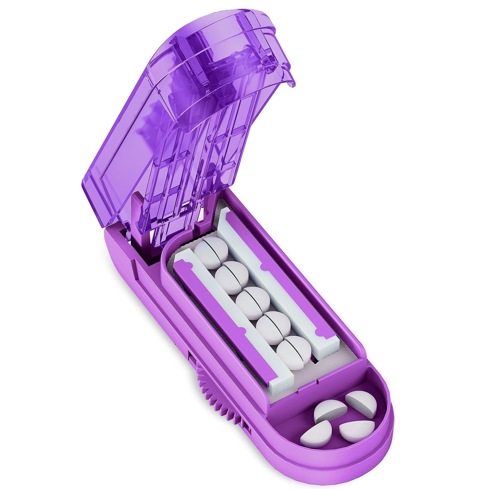 Pill Cutter Splitter for Cutting Multiple Pills, Bug Hull Adjustable ...