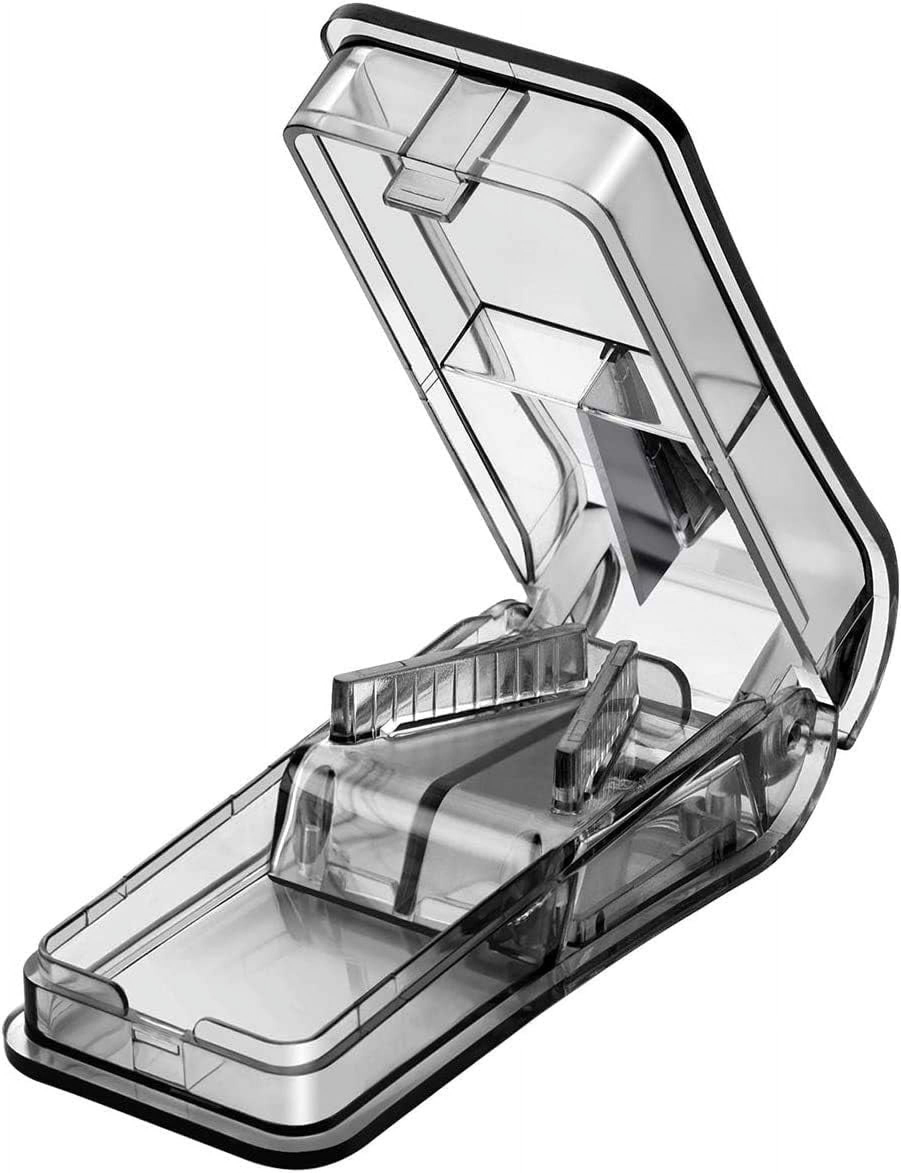 Pill Splitter for Small or Large Pills, Tablet Splitter with Stainless ...