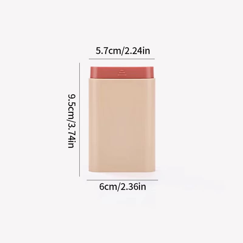 Pill Storage Box Mini Travel Portable Medicines Dispenser Box ...