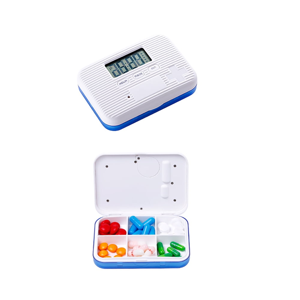 Pill Storage Box Smart Electronic Reminder Small Pill Box Vitamin ...