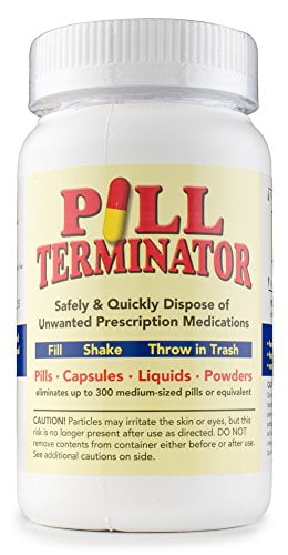Pill Terminator Safe Pill Disposal Container - Walmart Business Supplies