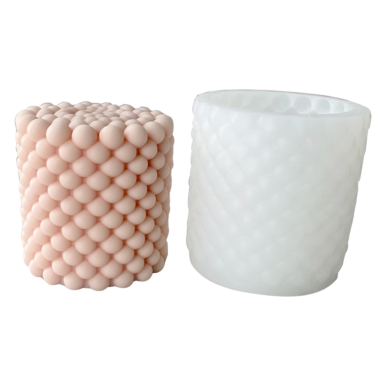 Pillar Candle Mold for DIY Candle Plaster Cake Chocolate Plaster Home ...