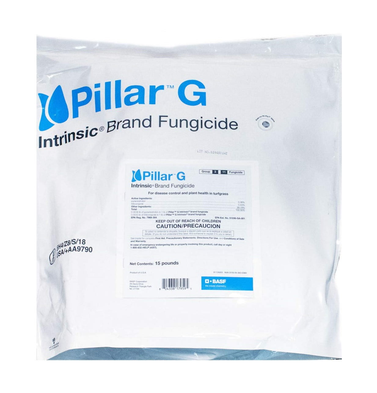 Pillar G Intrinsic Brand Fungicide - 15 lb Bag by BASF - Walmart.com