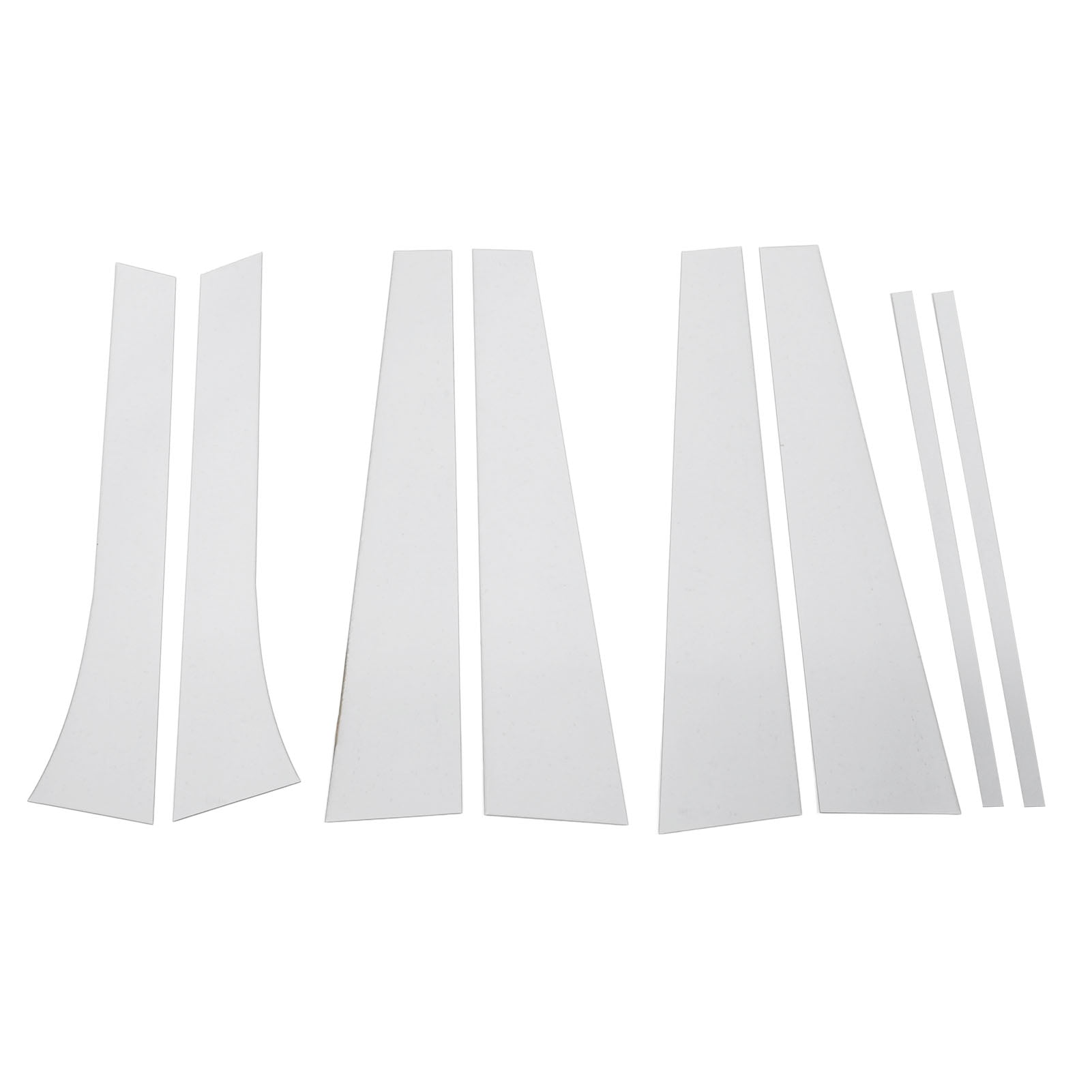 Pillar Post Trim, Chrome 8pcs High Strength PC Pillar Post Side Door ...