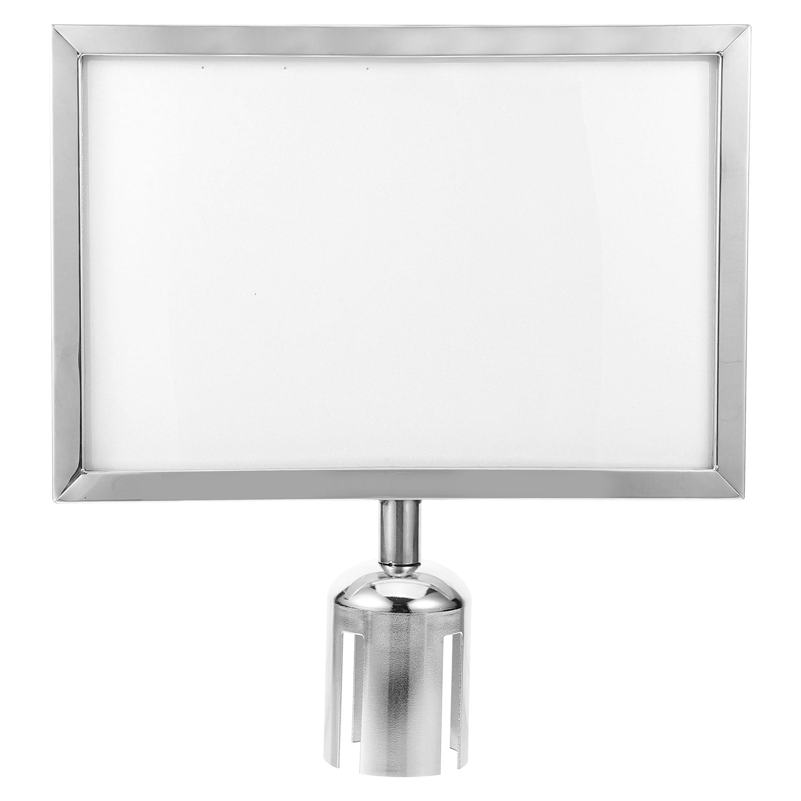 Pillar Sign Stand Horizontal Stanchion Holder Metal Signs Feel Frame ...