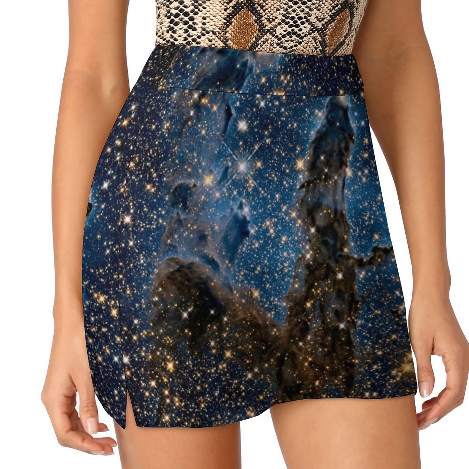 Pillars Of Nebula-Photo Taken By The Hubble Space Women's skirt With ...