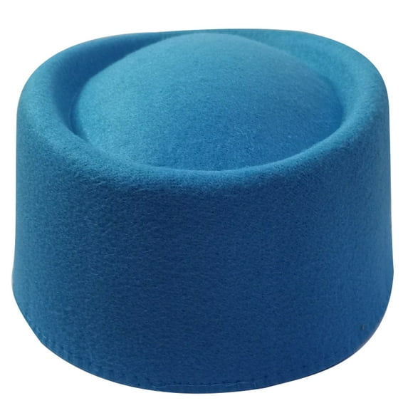 Pillbox Hat Fedoras Millinery Top Hat for Travel Fascinator Base Hat ...