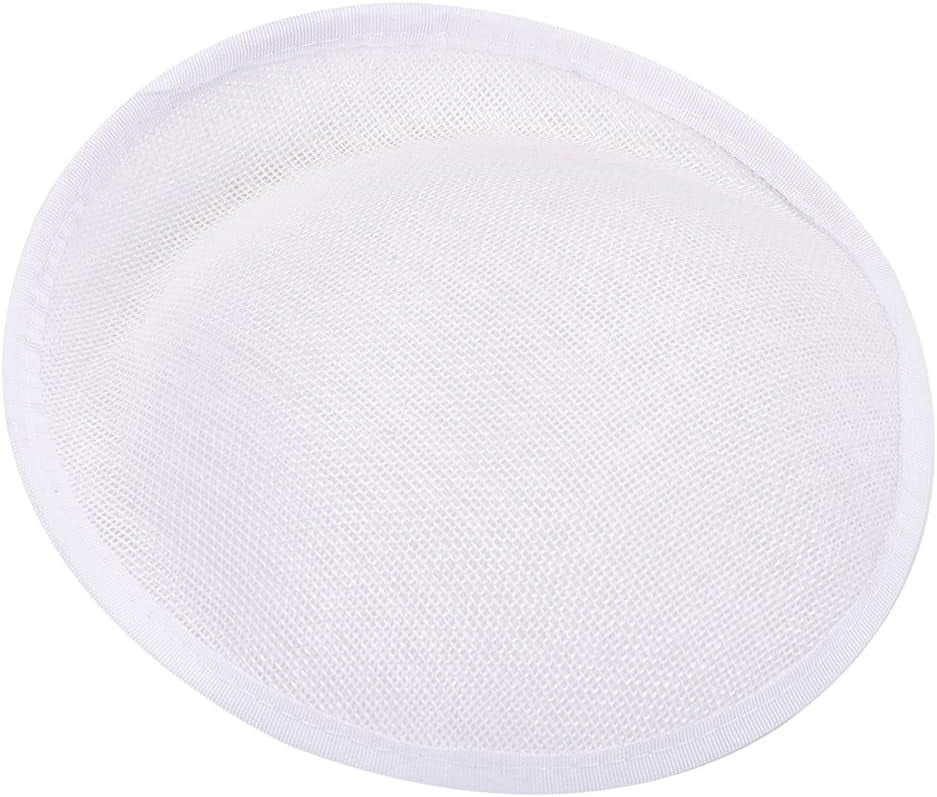 Pillbox Stewardess Fascinator Hat Base Linen Brim Hat Base Millinery ...