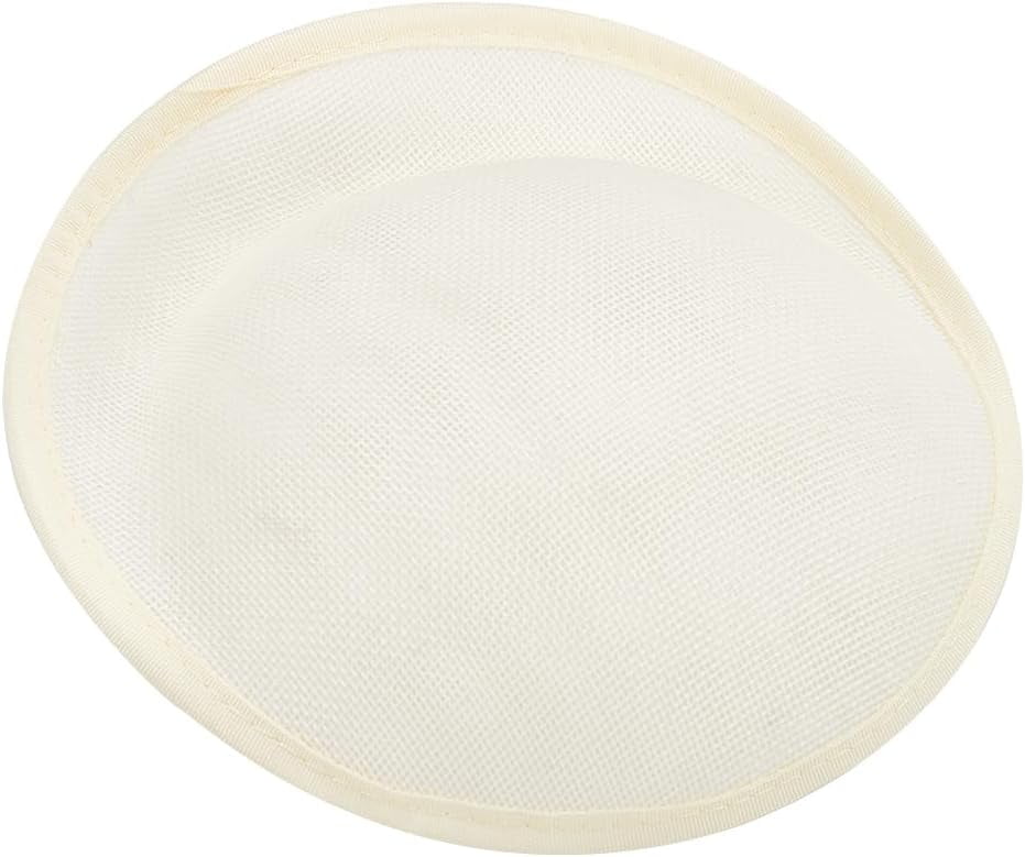 Pillbox Stewardess Fascinator Hat Base Linen Brim Hat Base Millinery ...