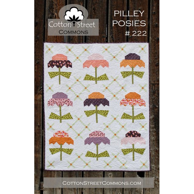 Pilley Posies Quilt Pattern - Walmart.com