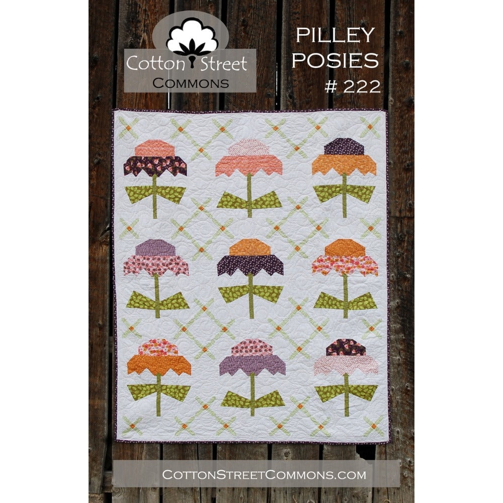 Pilley Posies Quilt Pattern - Walmart.com