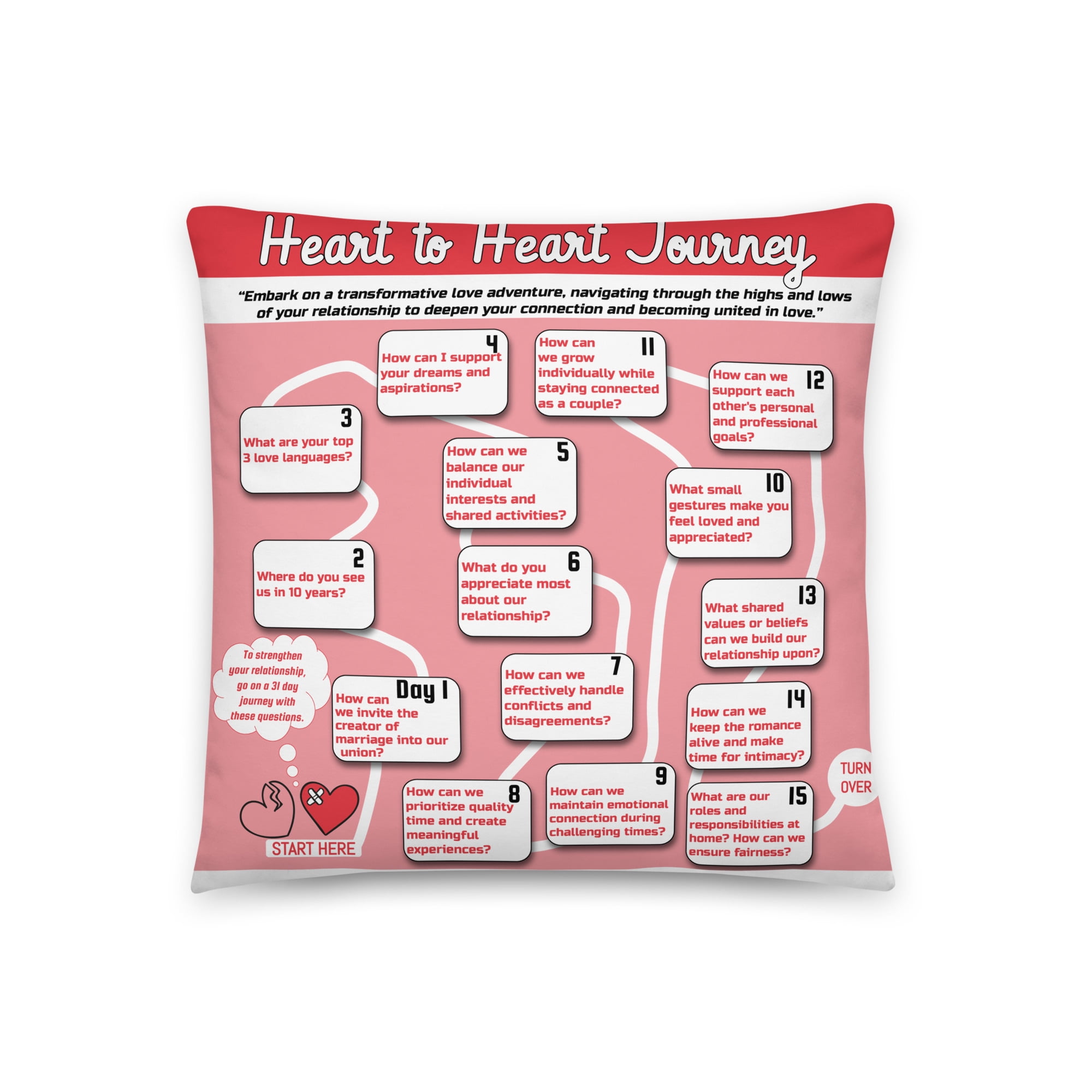 Pillingo Language of Love Pillow with Complimentary Digital Download ...