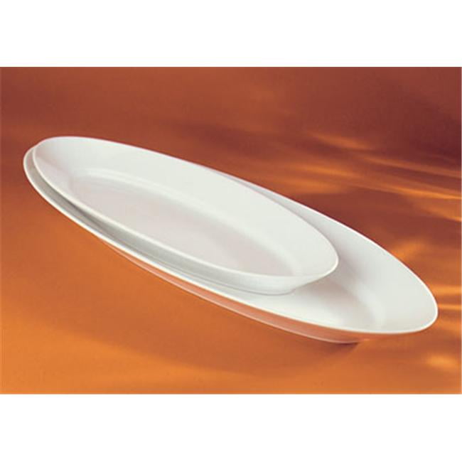 Pillivuyt 240146BL Oblong Fish Platter Small - 18 x 6. 5 Inch - Walmart.com