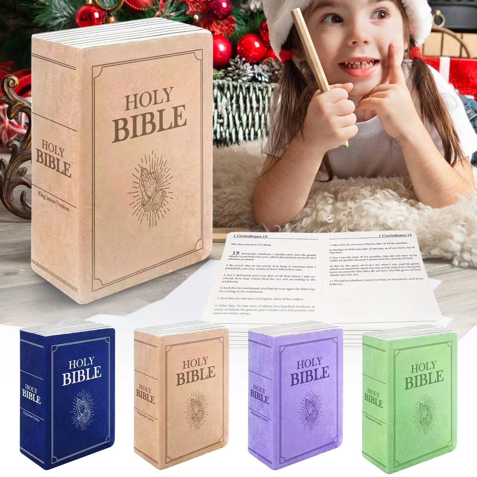 Pillow Bible, Bible Pillow Plush, Bible Plush, Holy Bible Pillow, Bible ...