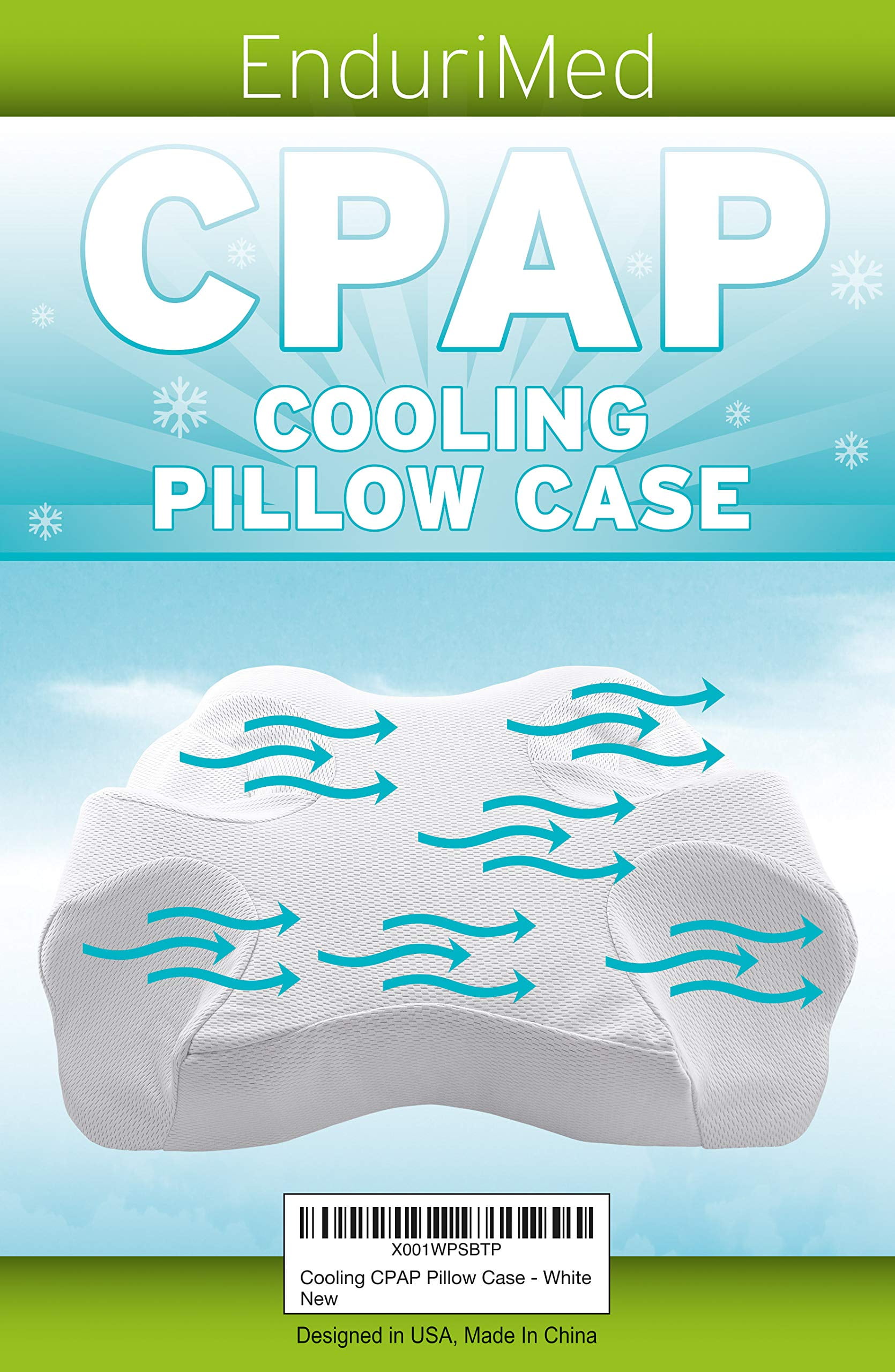 Pillow Case for Use with Endurimed CPAP Comfort Pillow - Cooling Fabric ...