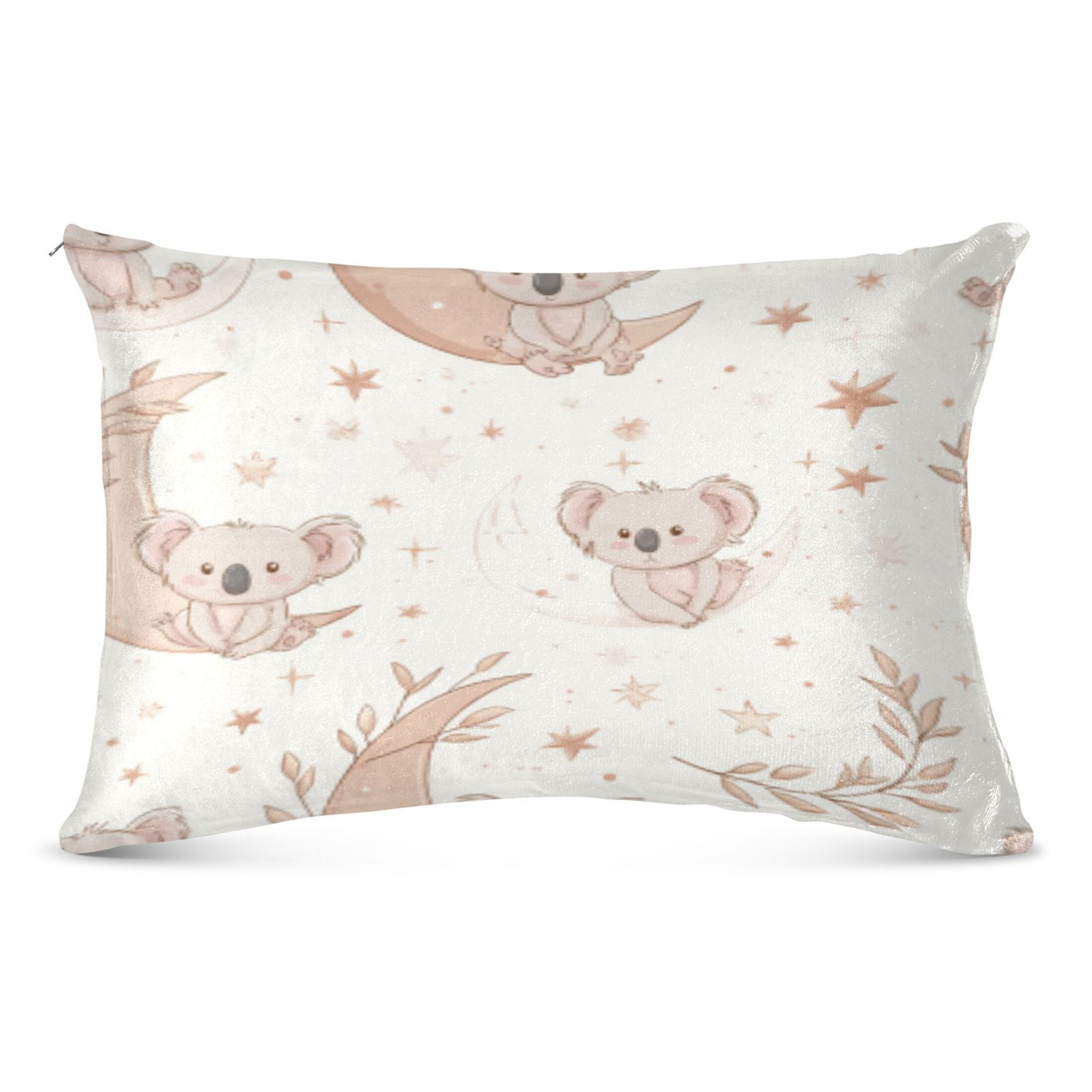 Pillow CaseKoalas and Moonlight Beige Pattern Whimsy Case standard size ...