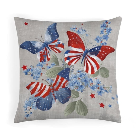 Pillow Cases Butterfly Star Decorative Square Pillowcase Cushion Case ...