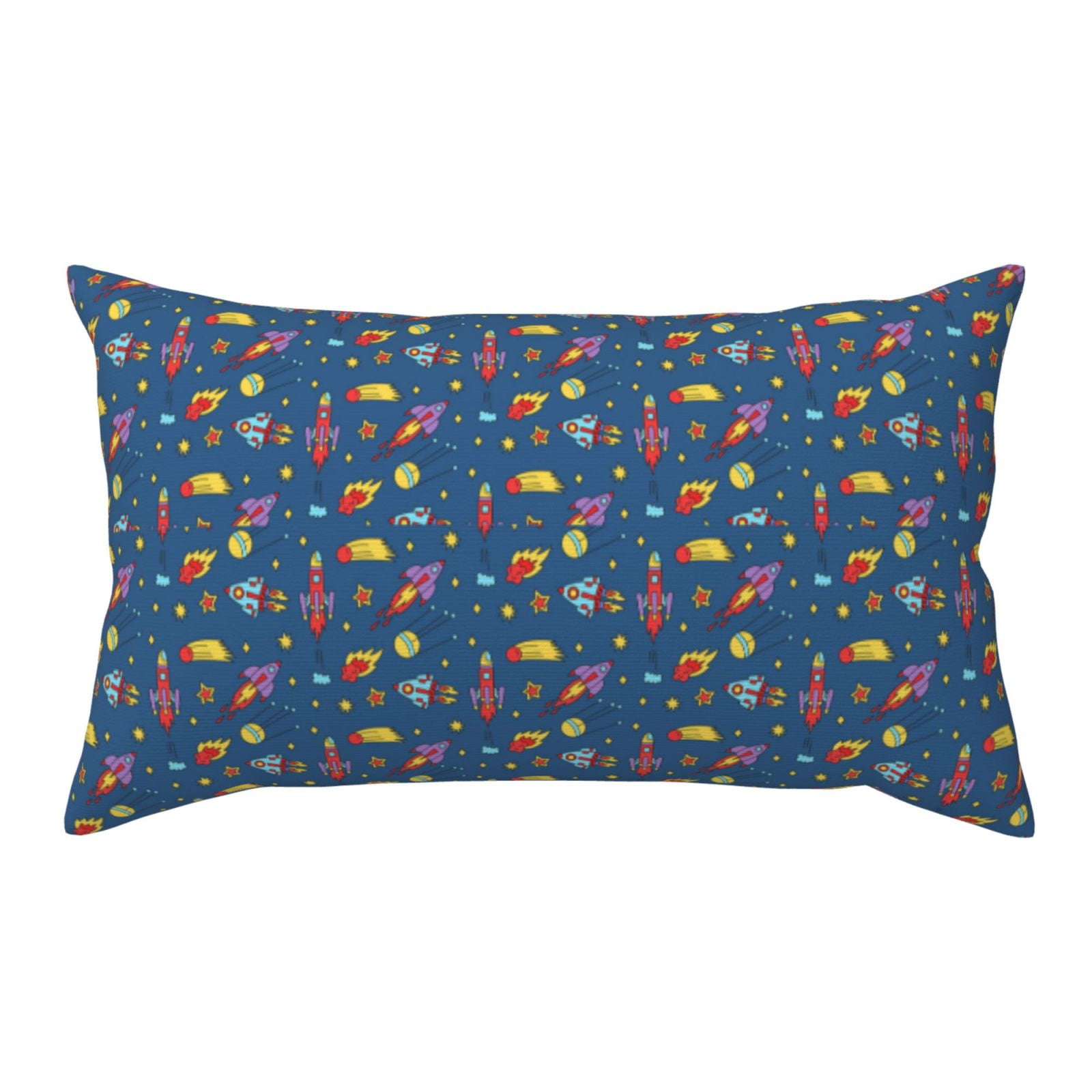 Pillow Cases Standard Size - Cosmos Rockets Soft Pillow Covers with ...