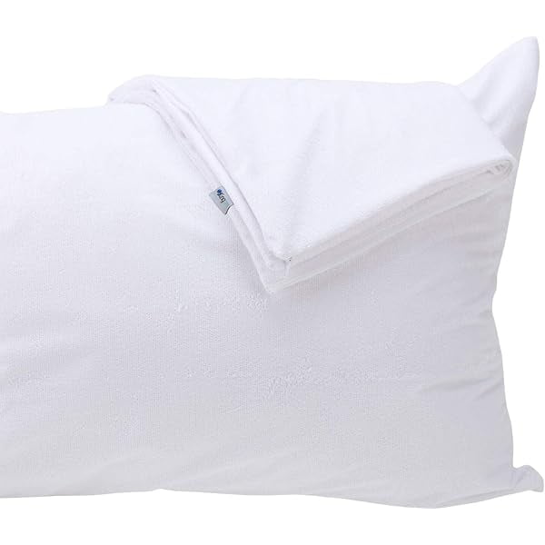 Pillow Cover 2 Pack Feather Proof Pillow Protectors Waterproof Drool ...