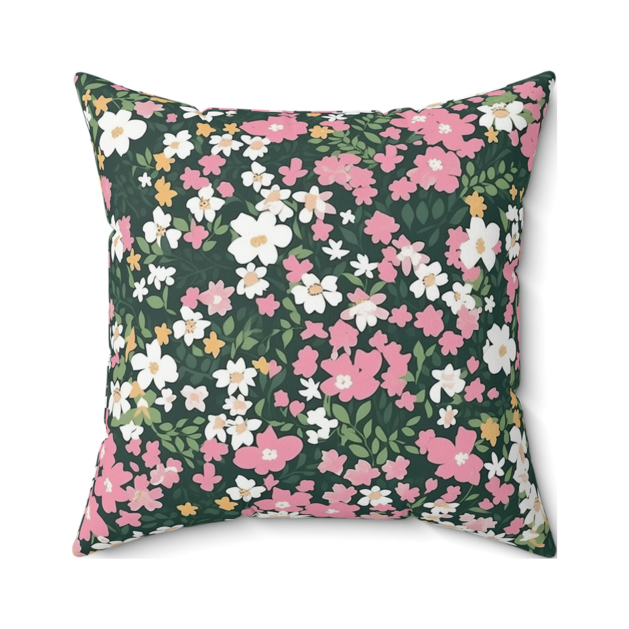 Pillow Cover With Pillow Insert in Floral Pattern - Walmart.com