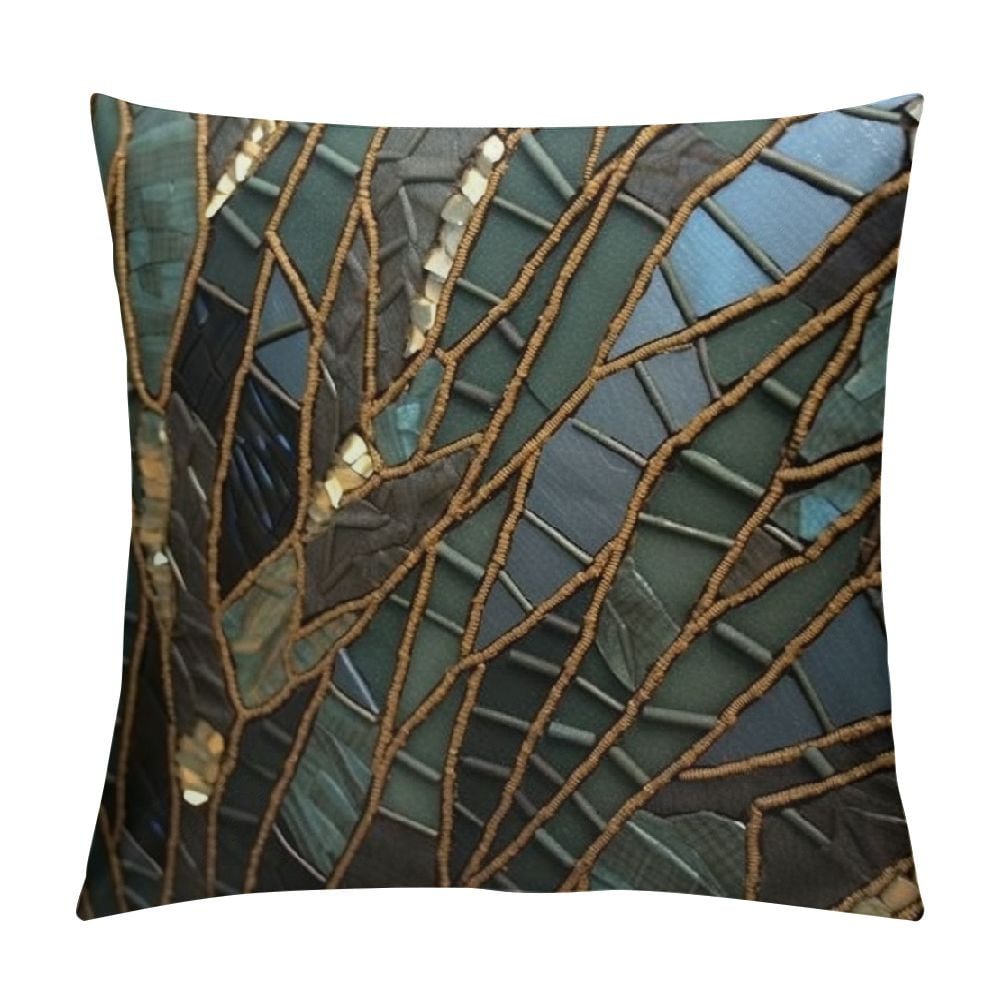 Pillow Covers, Chocolate Brown Pillow Cover, Art Deco Pillow case ...