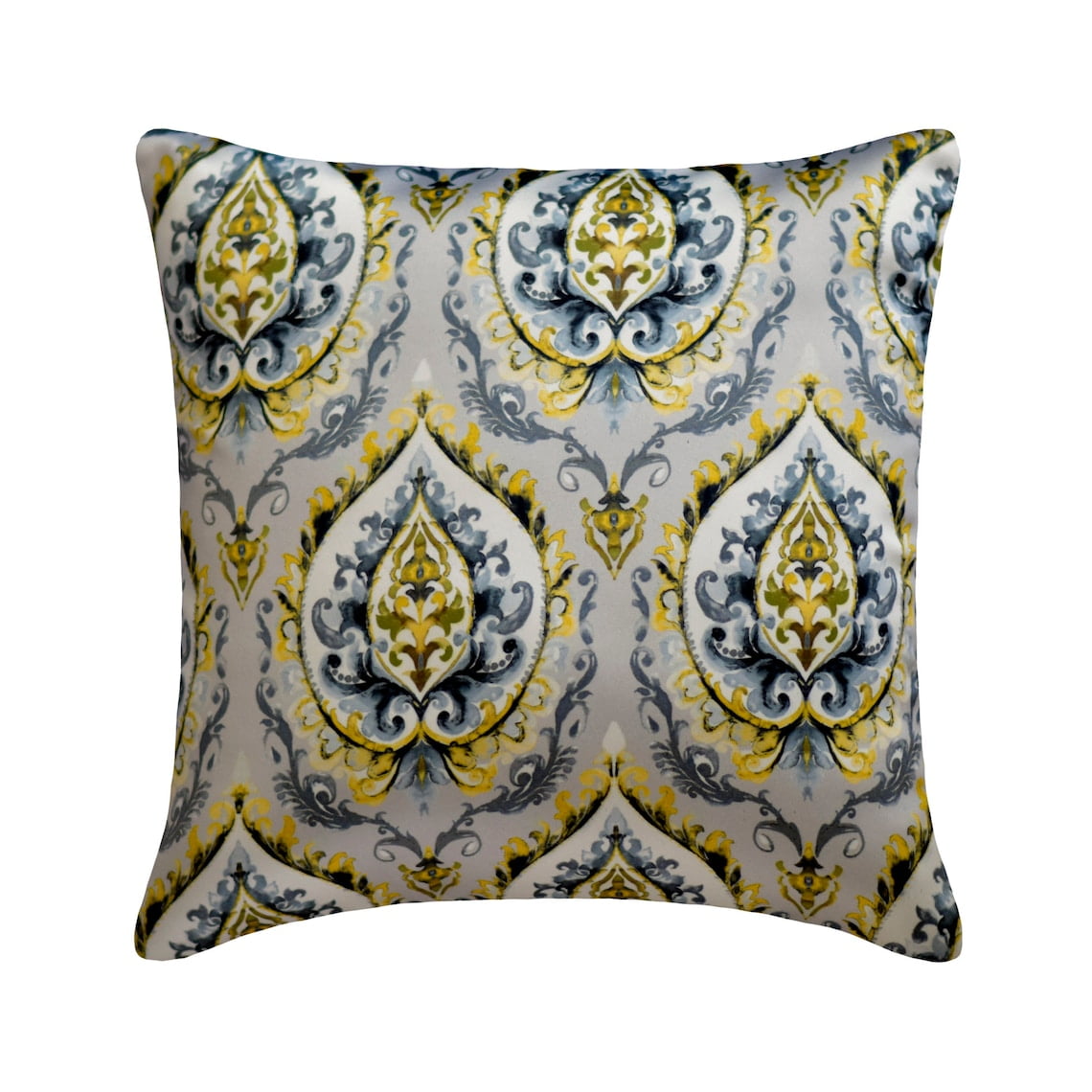 Pillow Covers, Gray 12"x12" (30x30 cm) Throw Pillow Covers, Satin ...