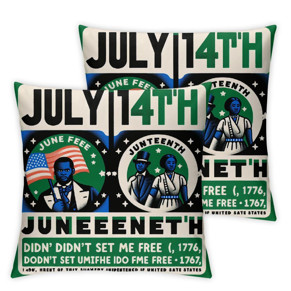 Pillow Covers Juneteeth Represents Freedom for Black People Throw ...