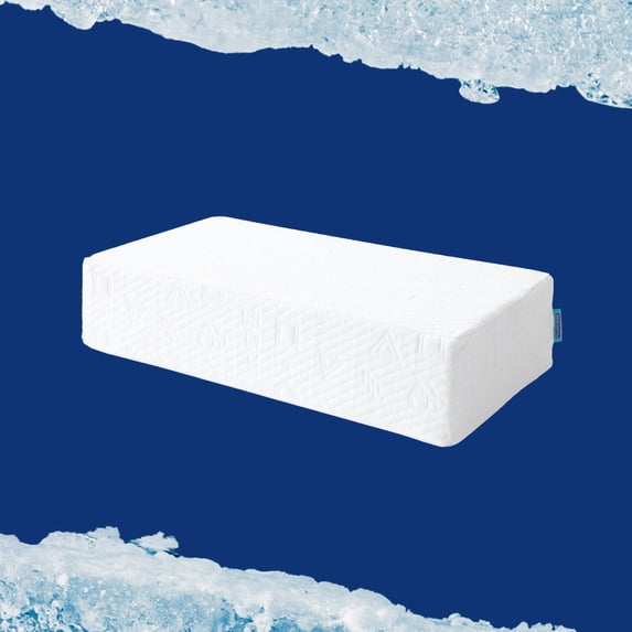 Pillow Cube Ice Cube Cooling Memory Foam Bed Pillow (1 Count) - Walmart.com