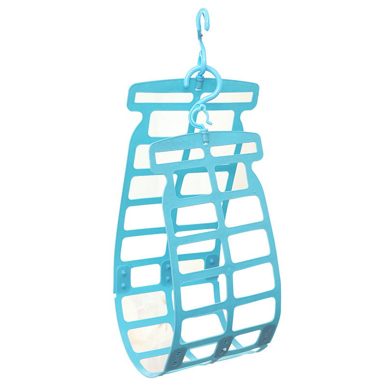 Pillow Drying Rack Hanger Plastic Multifunction Double Hook Large Load ...