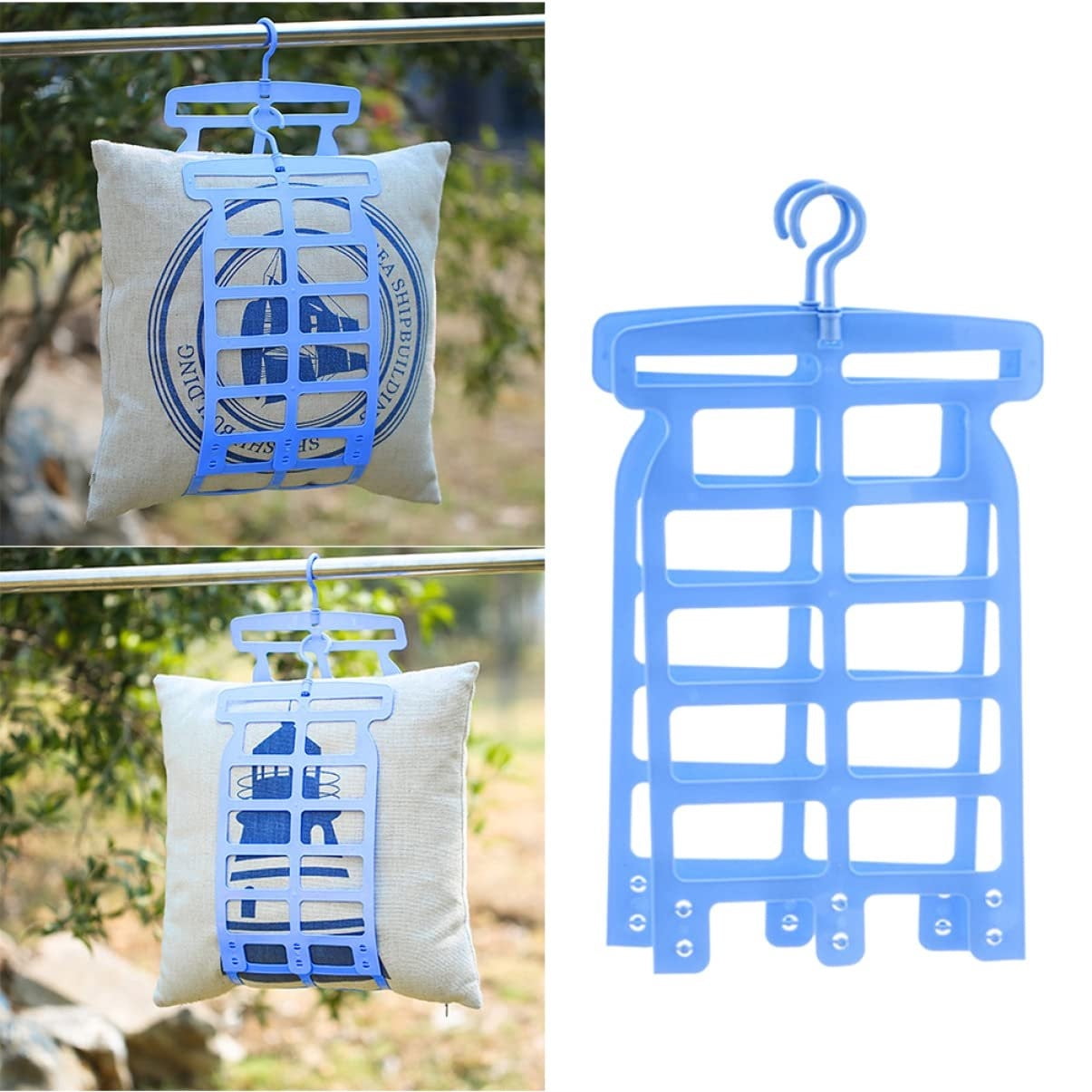 Pillow Drying Rack, Pillow Hanger Rack, Pillow Dryer Stand, Hanging ...