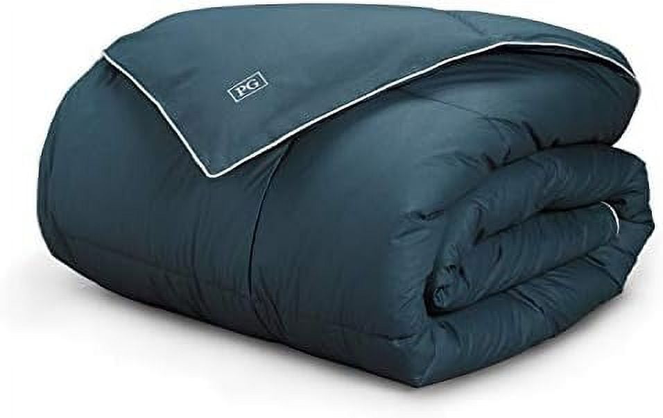 Pillow Guy - All Season 100% Cotton Down Alternative Comforter, Gel ...