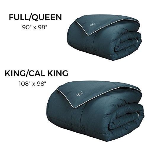 Pillow Guy - All Season 100% Cotton Down Alternative Comforter, Gel ...
