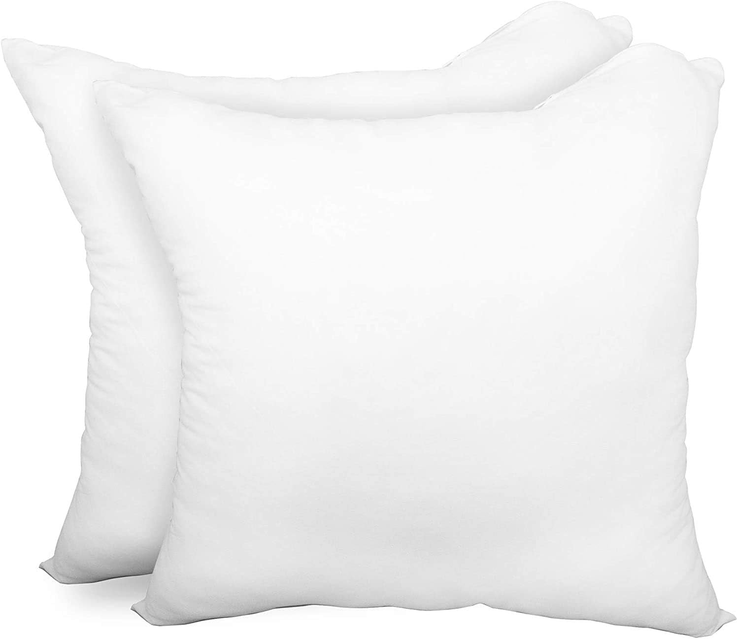 Pillow Insert Adjustable Fill Loft 16â x 16â Polyester Filled Luxury ...