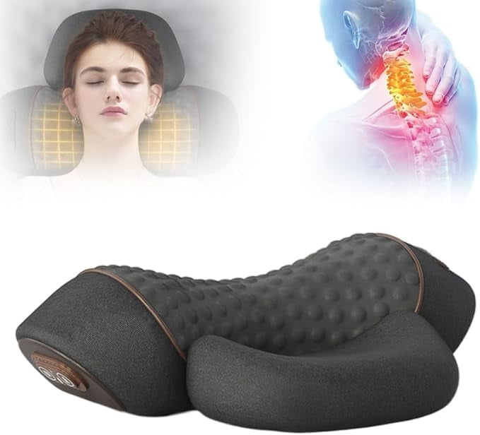Pillow Massage Neck Hump, 2025 Upgraded 3-in-1 Neck Shoulder Pillow ...