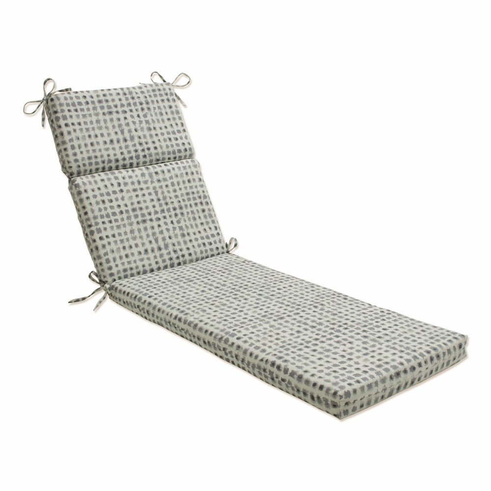 Pillow Perfect Outdoor | Indoor Alauda Frost Chaise Lounge Cushion 72.5 X 21 X 3 - Walmart.com