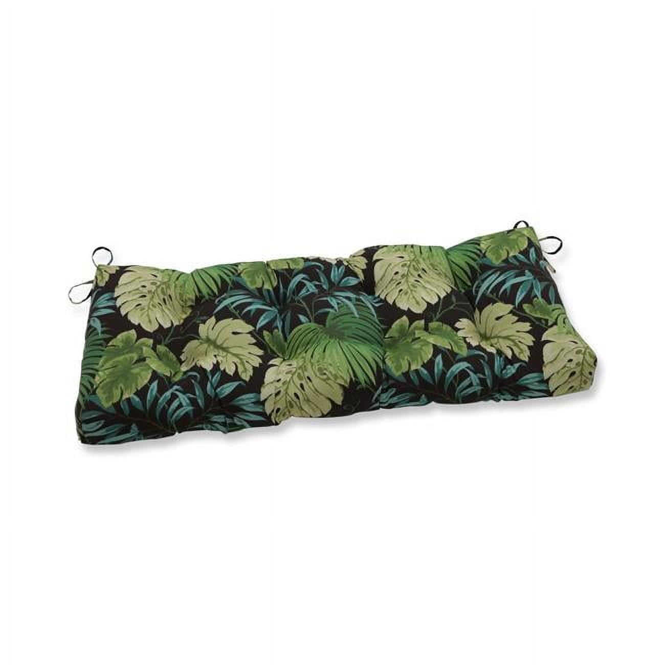 Pillow Perfect Outdoor Tropique Peridot Blown Bench Cushion 18 X 44 X 5 ...