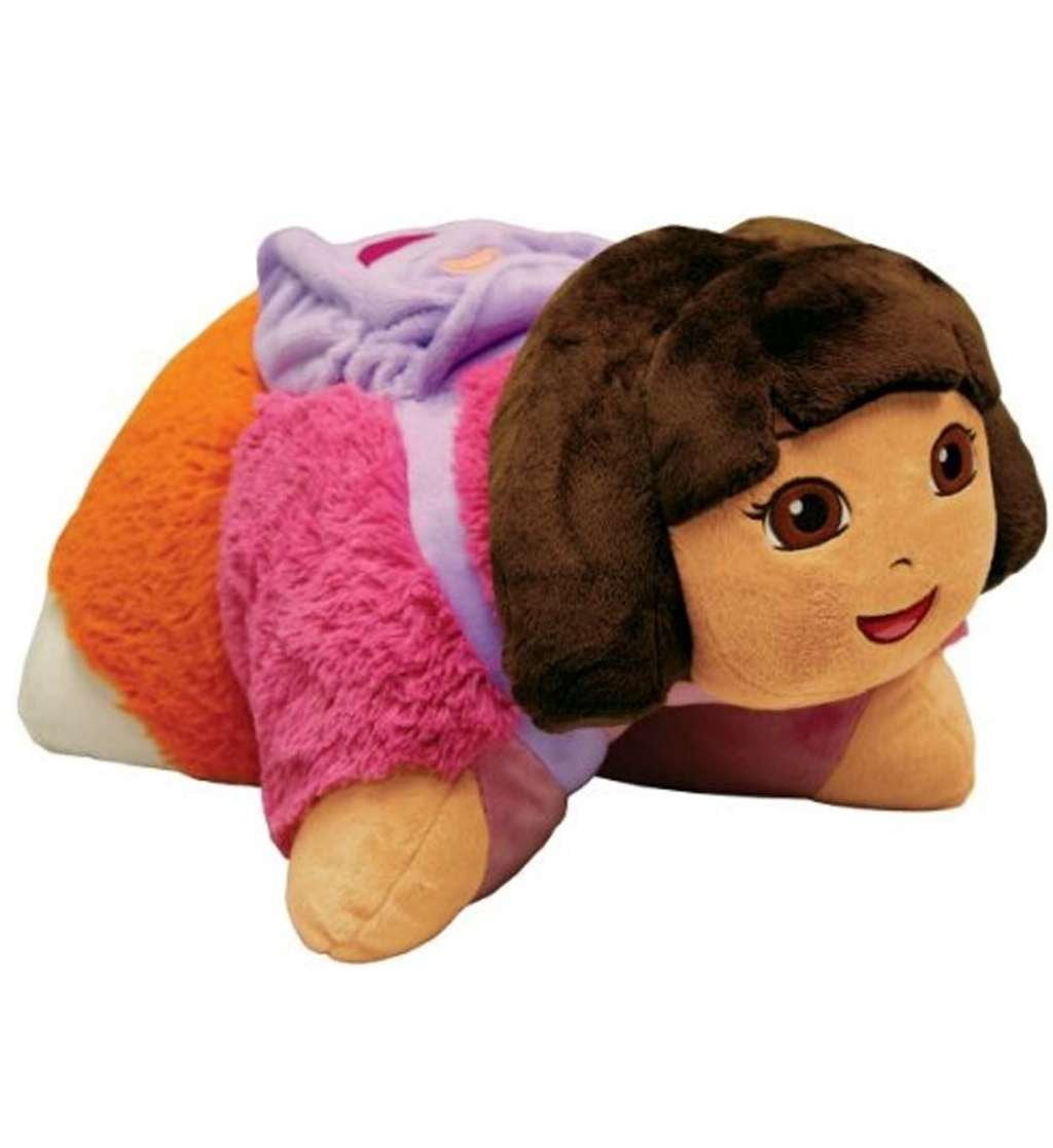 "Pillow Pets - Dora The Explorer 11"" Stuffed Plush Toy Pillow, Comfort ...