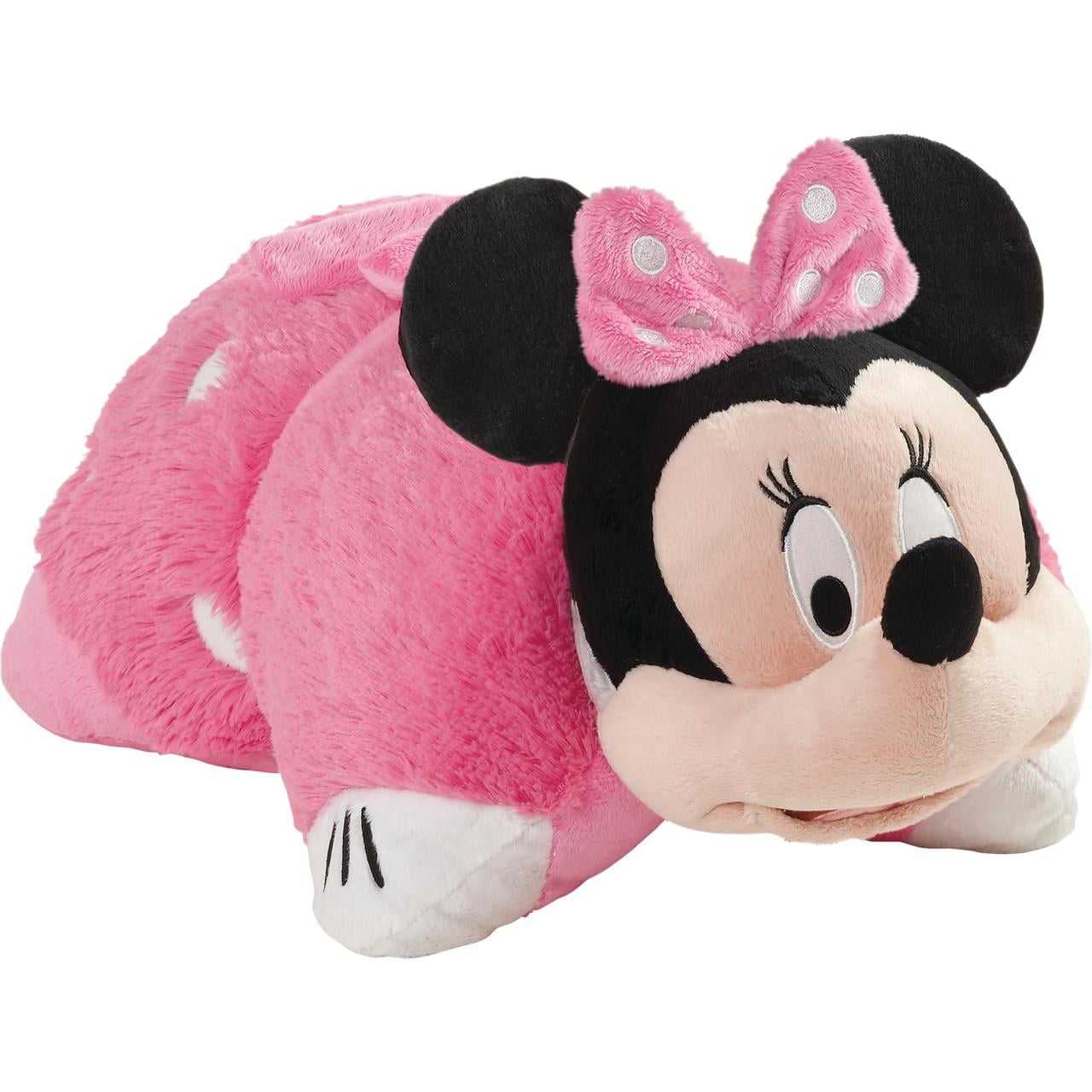 Pillow Pets Disney Pink Minnie Mouse Stuffed Animal Plush Toy Pillow ...
