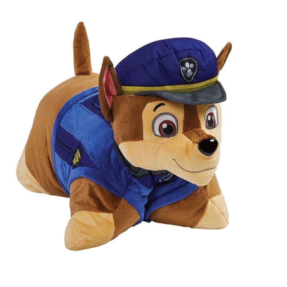 Nickelodeon Paw Patrol Chase 16 Inch Stuffed Animal Police Dog Snuggle ...