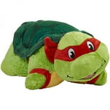 Pillow Pets Teenage Mutant Ninja Turtle Raphael Plush 16" Square Toy ...