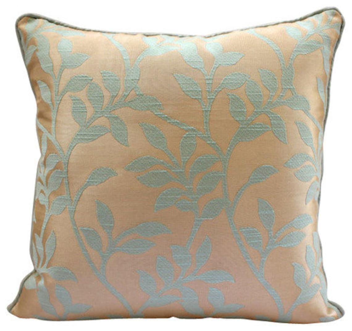 Pillow Sham Euro, Blue European Sham Covers 26x26 inch (65x65 cm ...